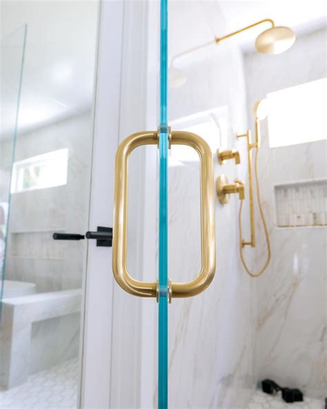 Frameless Shower Handle Ace Mirror And Glass
