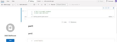 Develop Execute And Manage Notebooks Microsoft Fabric Microsoft Learn