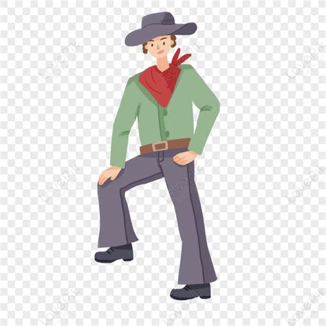 카우보이 일러스트 클립 아트