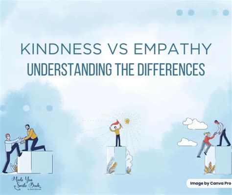 Kindness Vs Empathy