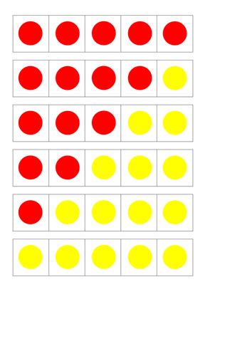 Five And Ten Frames With Counters 1ps And 10ps By Tg11 Teaching