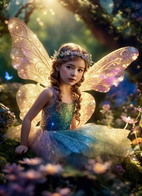 Ai产生的 孩子 仙女 Pixabay上的免费图片
