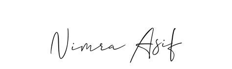 94 Nimra Asif Name Signature Style Ideas Creative E Sign