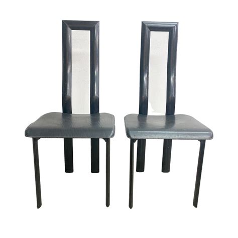 Post Modern 1980s Antonella Mosca Regina Dining Chairs For Ycami Coll The Design Ark