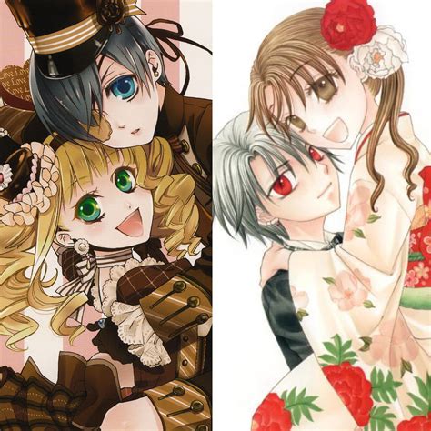 Black Butler Ciel And Lizzy