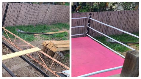 Wrestling Ring Backyard