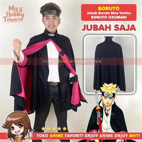 Boruto Uzumaki Cloak Anime Cosplay Costume Boruto Two Blue Vortex