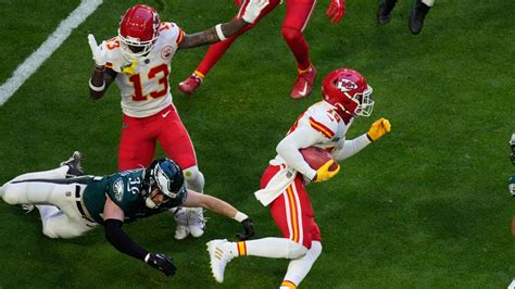 Chiefs Kadarius Toney Completes Longest Punt Return In Super Bowl