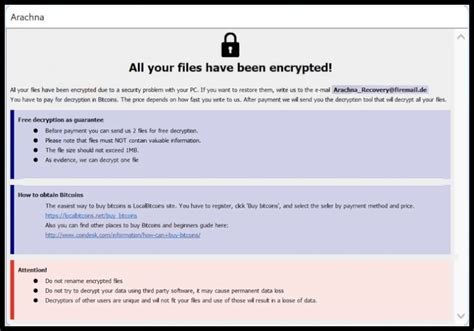 How To Remove Arachna Ransomware And Decrypt Arachna Files Bugsfighter