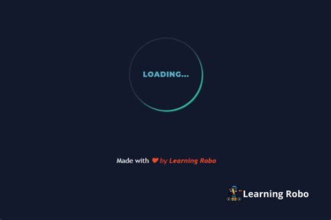 Color Changing Shiny Loader Using HTML CSS