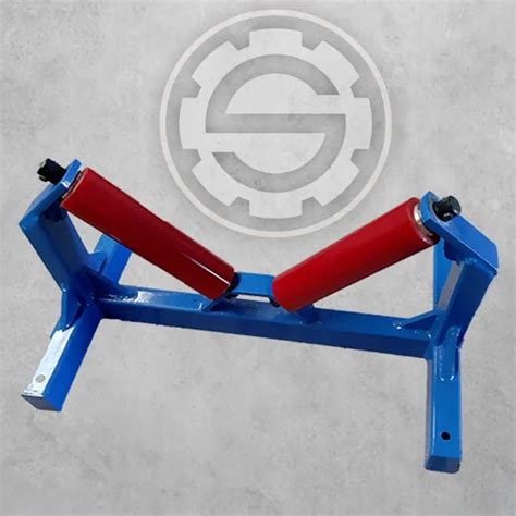 Carbon Steel And PU Coated Rollers Inclined Pipe Pushing Roller Size