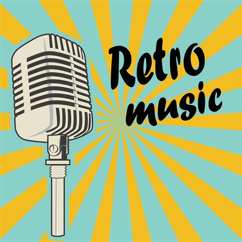 レトロな音楽の背景 無料画像 Public Domain Pictures