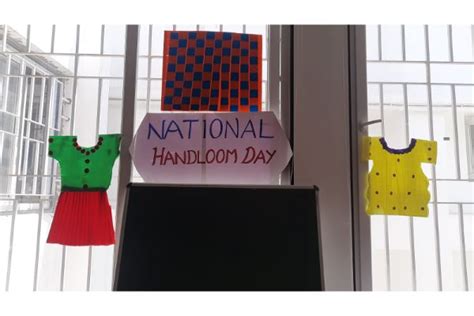 National Handloom Day Kavi Bharathi Vidyalaya