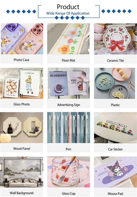 China Top Performing 6090 Inkjet Digital Printing Machine Uv Flatbed