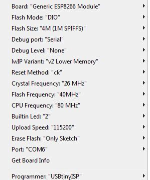 ESP8266 Unstable Upload Of Sketches From Arduino IDE IDE 1 X