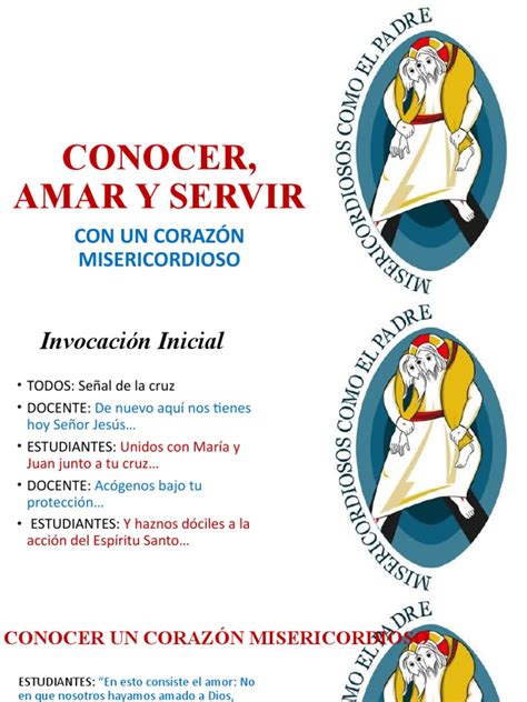 Conocer Amar Y Servir Pdf Amor María Madre De Jesús