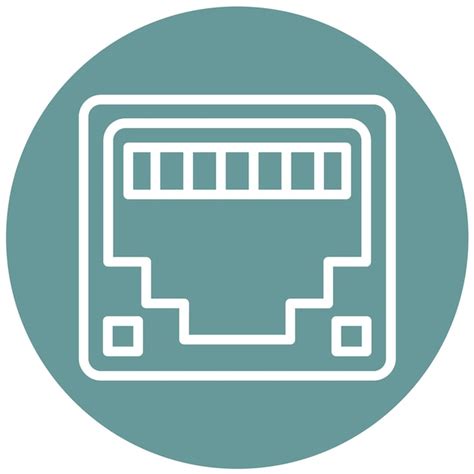 Premium Vector Vector Design Network Port Icon Style