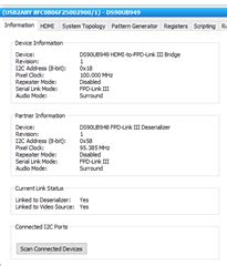 DS UB Q EVM Will Display Test Patterns But Not HDMI Input Interface Forum Interface