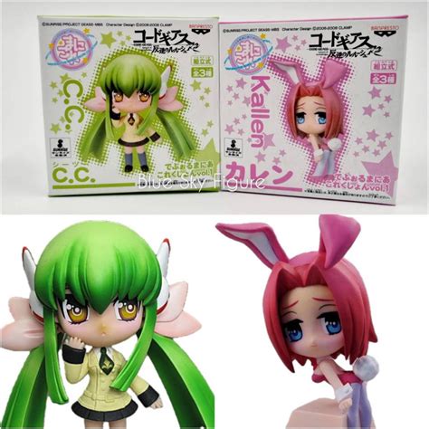 Code Geass โค้ด กีอัส Cc And Kallen ซีทู And คาเรน Figure ฟิกเกอร์ ของแท้ มือ 1 Shopee Thailand