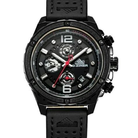 Jual JAM TANGAN UNISEX D ZINER D9040 RUBBER SPORTY ORIGINAL MURAH 3