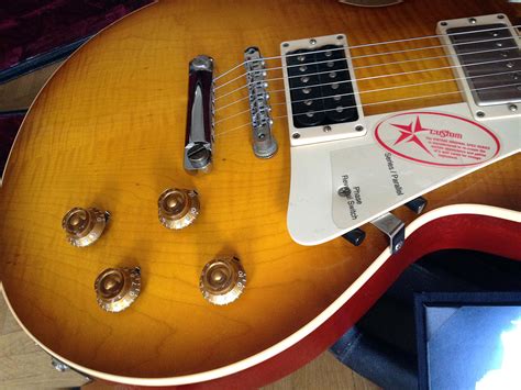 Jimmy Page Number Two Les Paul Page Burst Vos Gibson Audiofanzine