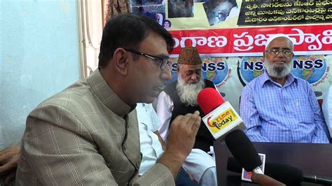 Mbt Leader Amjed Ullah Khan Addressing Media About Chalo Assembly