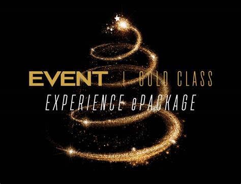 Christmas Gold Class Experience Epackage