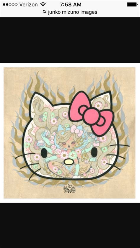Junko Mizuno And Hello Kitty Hello Kitty Art Hello Kitty Con Hello