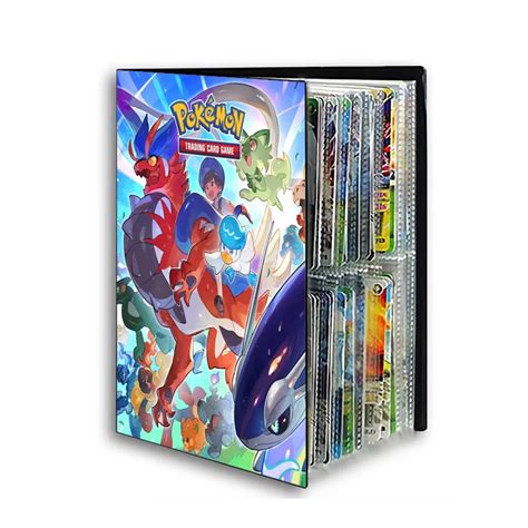 Pokemon Album Card Holder Anime Card Binder Card Album Book