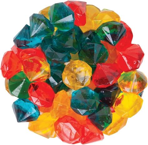 Bayside Candy Gummy 3d Gems Candy 3d Gem Shaped Gummi Candy 3d Gummy Candy 2lb