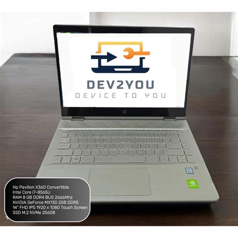 Hp Pavilion X360 Convertible สินค้ามือสอง การ์ดจอแยกทัชสกรีนได้ จอพับ