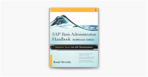 ‎sap Basis Administration Handbook Netweaver Edition By Ranjit Mereddy