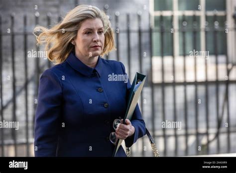 London Uk 30th Apr 2024 Penny Mordaunt Leader Of The House Of