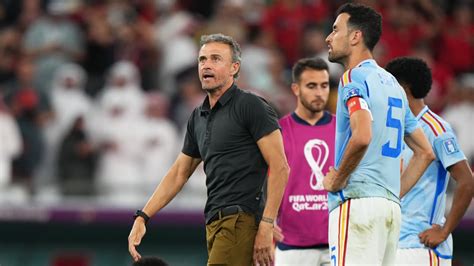 Maroc Espagne Luis Enrique Entretient Le Flou Sur Son Avenir Après L