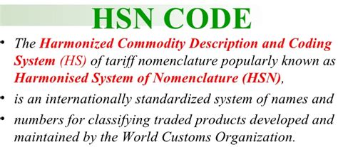 Harmonized System Of Nomenclature Hsn In India Tax Heal