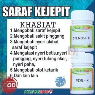 Jual Obat Sakit Pinggang Syaraf Saraf Kejepit Terjepit Pinggang Bokong