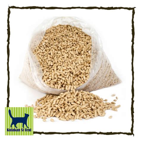 Wood Pellet 10 Kg Pelet Kayu Pengganti Pasir Cat Litters Alas Kandang
