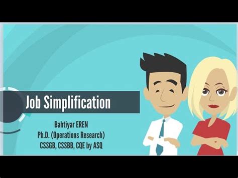 6. Job simplification - YouTube