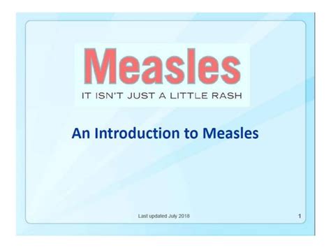 Measles PPT
