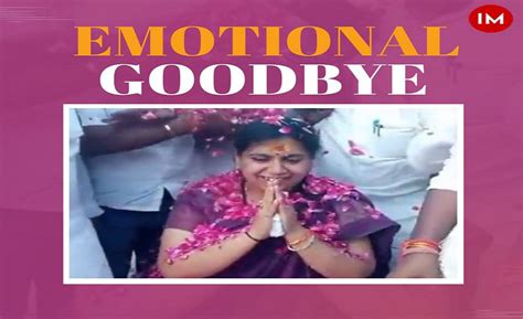 Ias Officer Divya Mittal Showered With Rose Petals On Getting