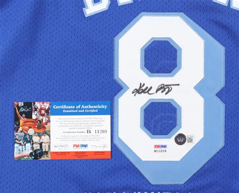 Kobe Bryant Signed Le Lakers Authentic Mitchell And Ness Career Highlight