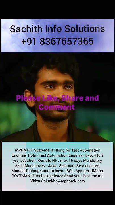Hiring Test Automation Engineer Testautomation Automationengineer Testingjobs Youtube