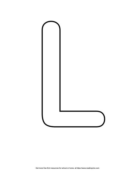 Bubble Letter L 19 Free Printable Styles
