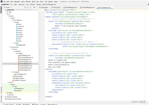 Mybatis的关联映射和缓存机制mybatis关联映射和缓存机制一对一查询人与身份证之间的关联关系 Csdn博客