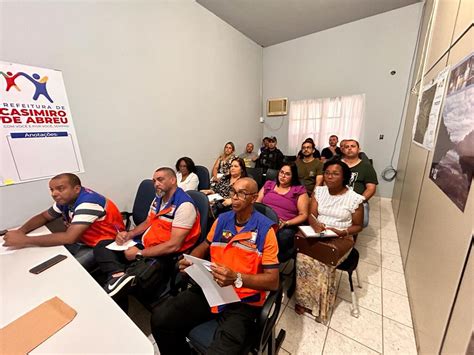 Defesa Civil Estadual Realiza Simulado De Mesa Com Equipe Da Prefeitura