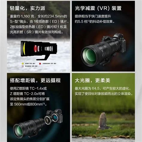 景明器材ii尼康尼克尔 Z 400mm F45 Vr S镜头和z 30微单今日正式开售微单相机朋友尼克尔