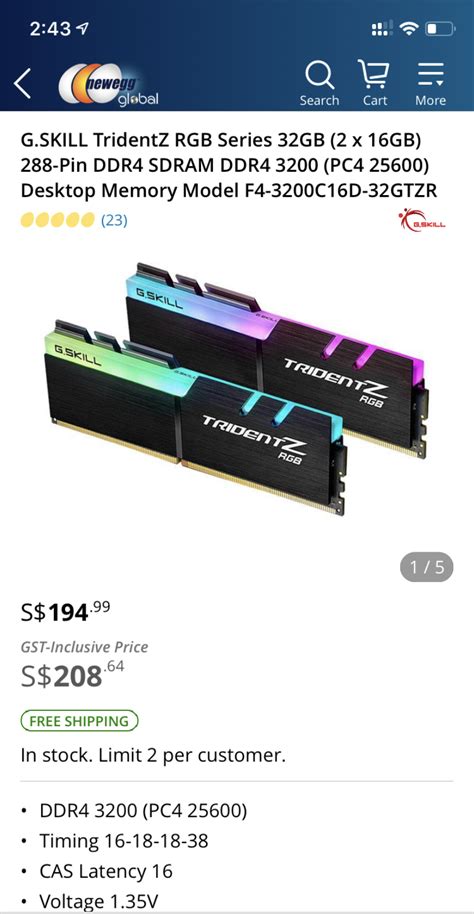 Ddr4 Prices Is Set To Increase Please Stockup Page 2 Hardwarezone