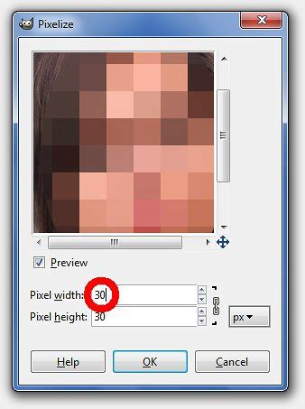 How To Blur Out Faces With Gimp Pixelate