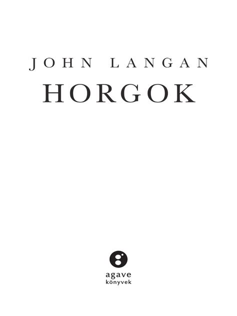 John Langan Horgok Pdf
