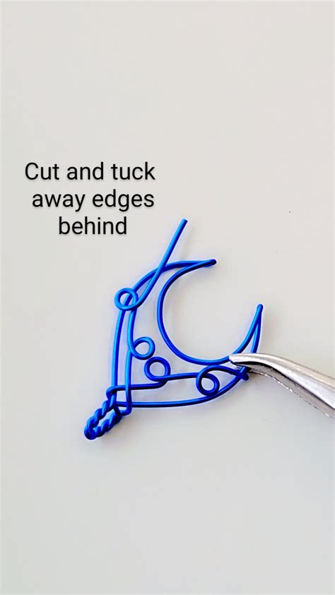 Wire Wrap Crescent Moon Pendant Tutorial